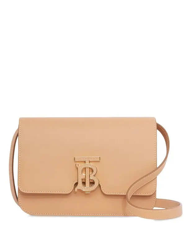 Burberry Tb Crossbody Bag - Brown