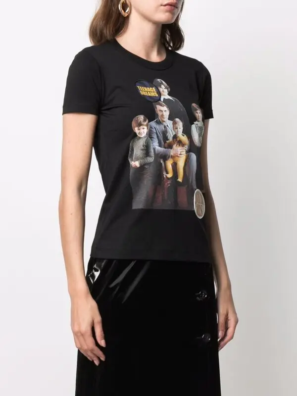 Raf Simons Family Portrait-print T-shirt