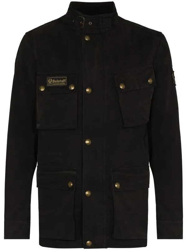 Belstaff Fieldmaster Button-up Jacket - Black