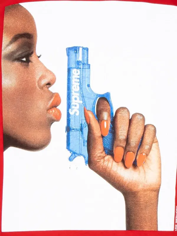 Supreme Water Pistol T-Shirt - Red | Editorialist