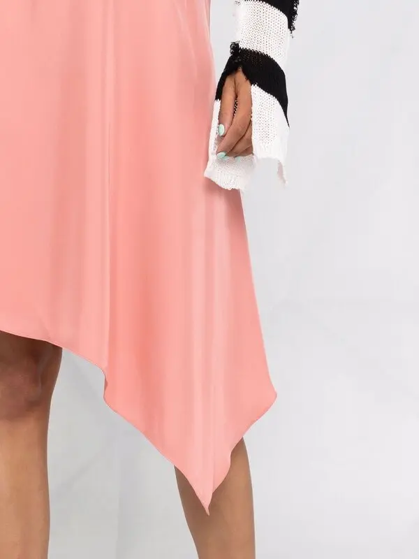 Theory Asymmetric Hem Midi Skirt