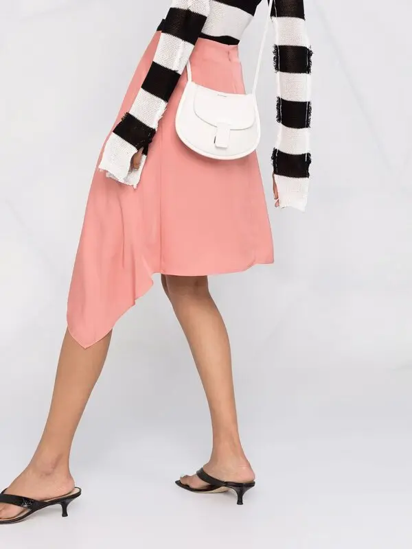 Theory Asymmetric Hem Midi Skirt