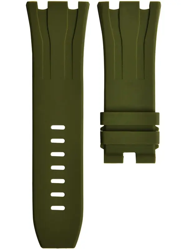 HORUS WATCH STRAPS 44mm Audemars Piguet Royal Oak Offshore Watch Strap - Green