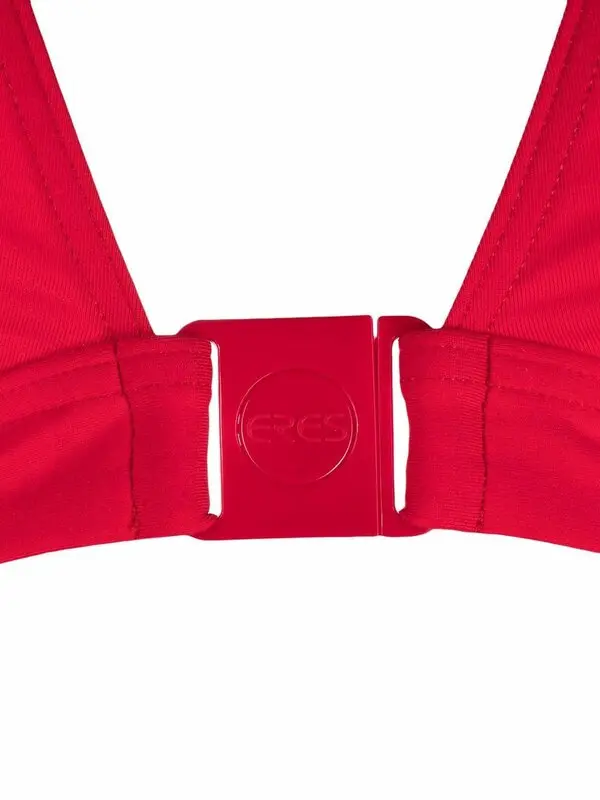 ERES Boum Triangle Halterneck Bikini Top - Red