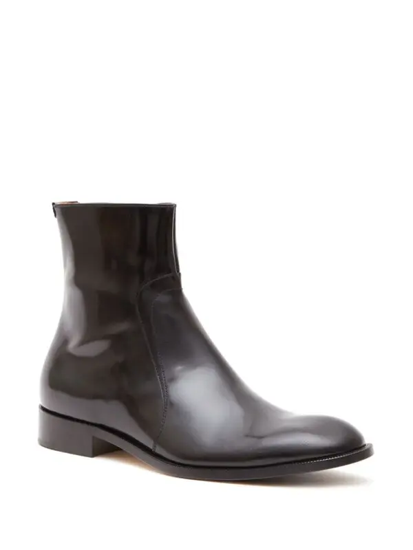 MAISON MARGIELA Brushed Leather Boots