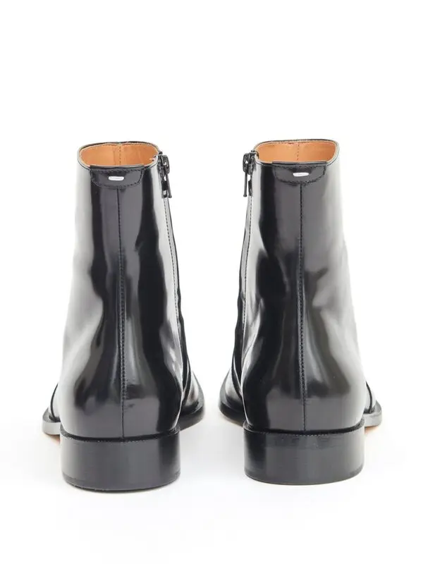 MAISON MARGIELA Brushed Leather Boots