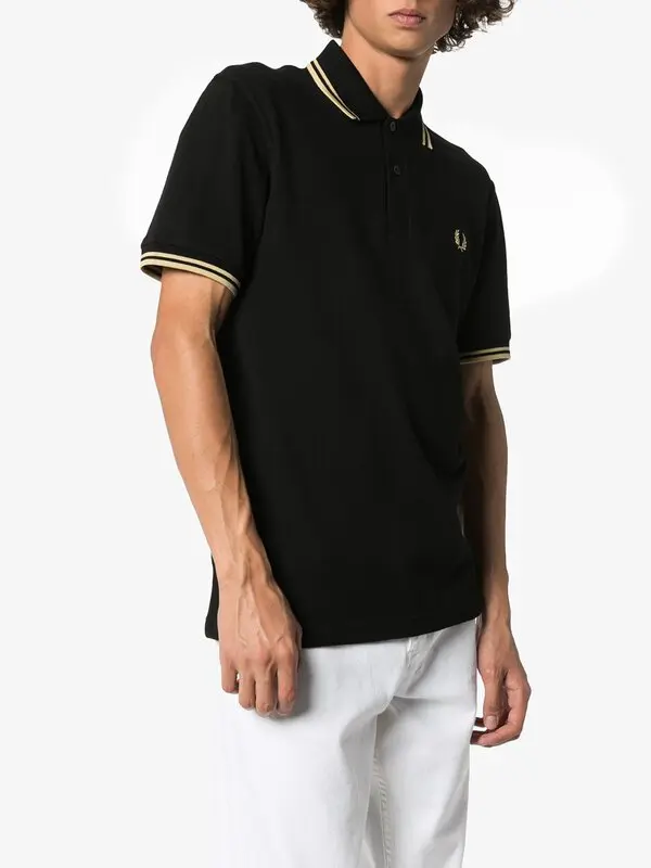 Fred Perry Stripe-trimmed Polo Shirt
