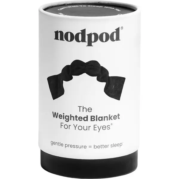 NODPOD Weighted Sleep Mask - Black Onyx