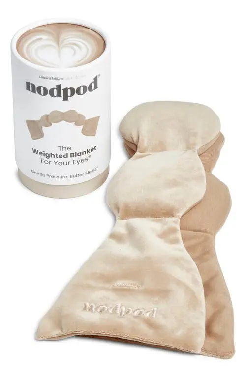 NODPOD Weighted Sleep Mask - Latte