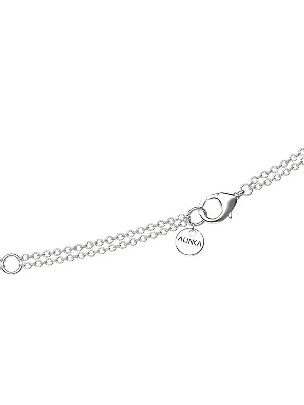 ALINKA 18kt White Gold Amalfi Diamond Necklace