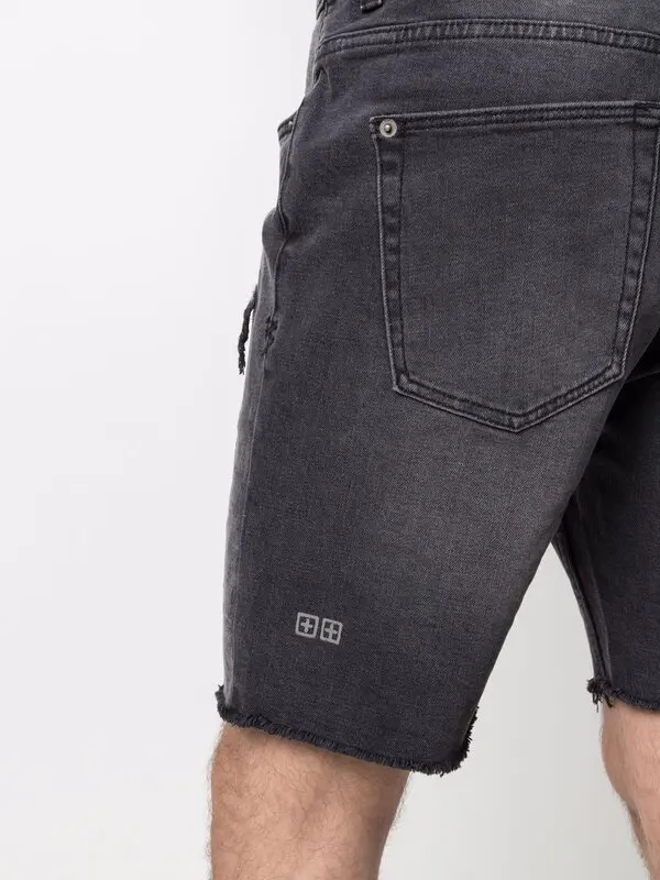Ksubi Mid-rise Denim Shorts