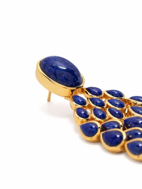 AURÉLIE BIDERMANN Lapis Lazuli Cherokee Earrings