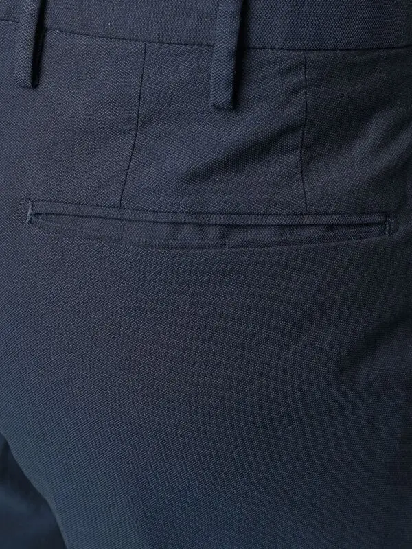 Incotex Tailored Cotton Trousers - Blue