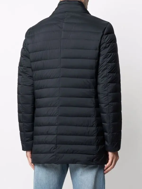 MOORER Notched Collar Padded Jacket