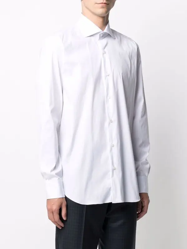 BARBA NAPOLI Long-sleeve Shirt - White
