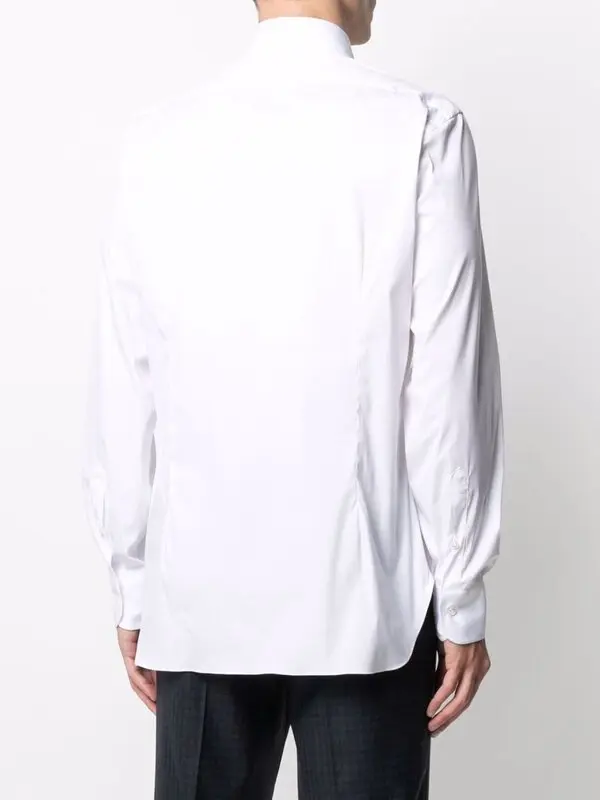 BARBA NAPOLI Long-sleeve Shirt - White