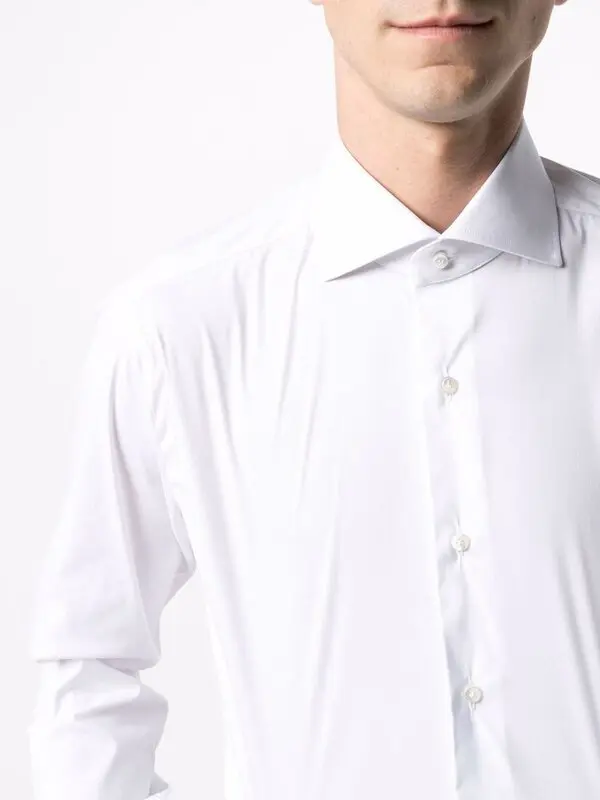 BARBA NAPOLI Long-sleeve Shirt - White