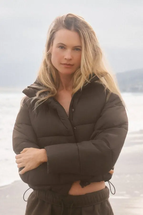 Alo Yoga Gold Rush Puffer Jacket - Espresso