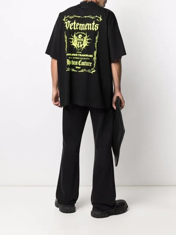 Vetements Pret-a-porter Logo Print T-shirt