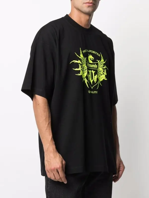 Vetements Pret-a-porter Logo Print T-shirt
