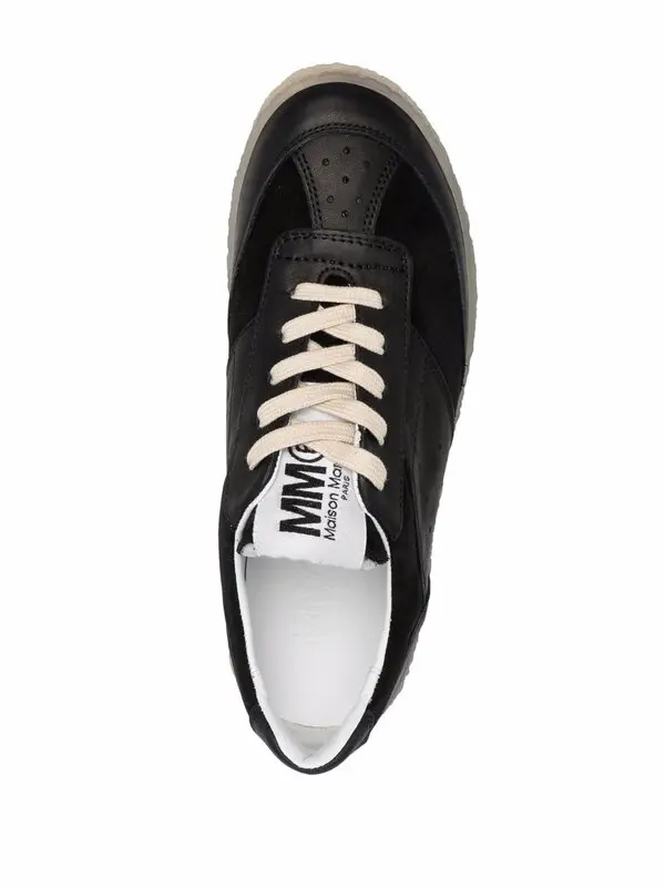 MAISON MARGIELA Court Low-top Sneakers - Black