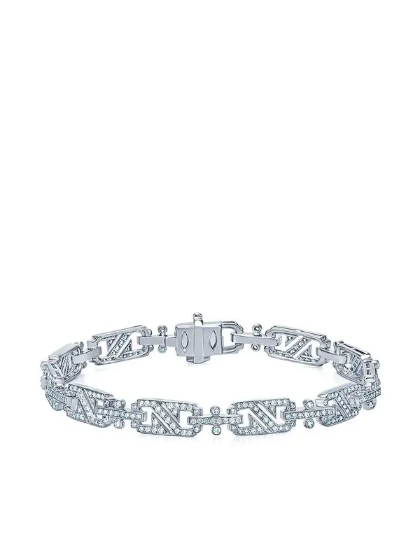 Kwiat 18kt White Gold Diamond Bracelet - Silver