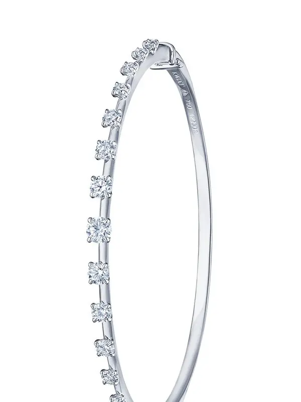 Kwiat 18kt White Gold Diamond Starry Night Bangle