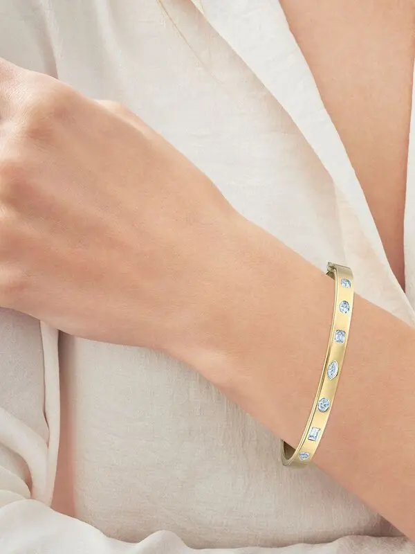 Kwiat 18kt Yellow Diamond Bangle - Gold