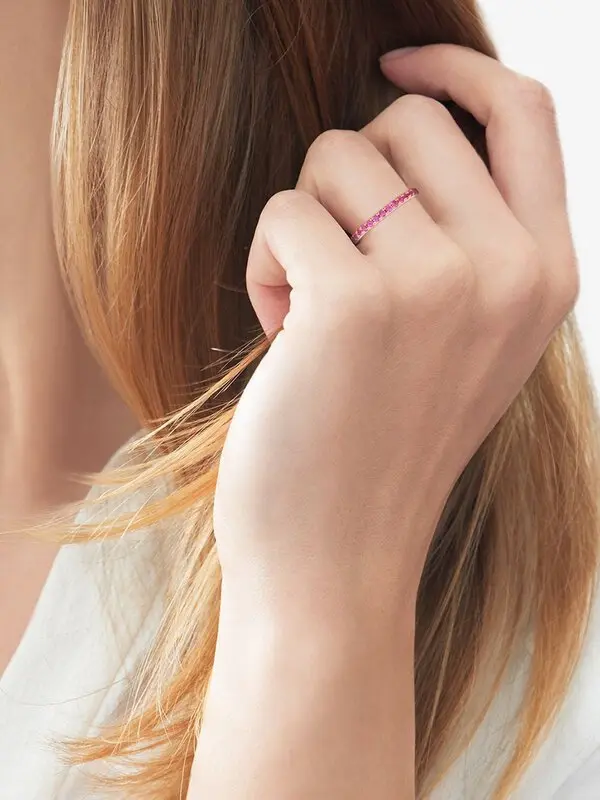 Kwiat 18kt Rose Gold Sapphire Stackable Ring