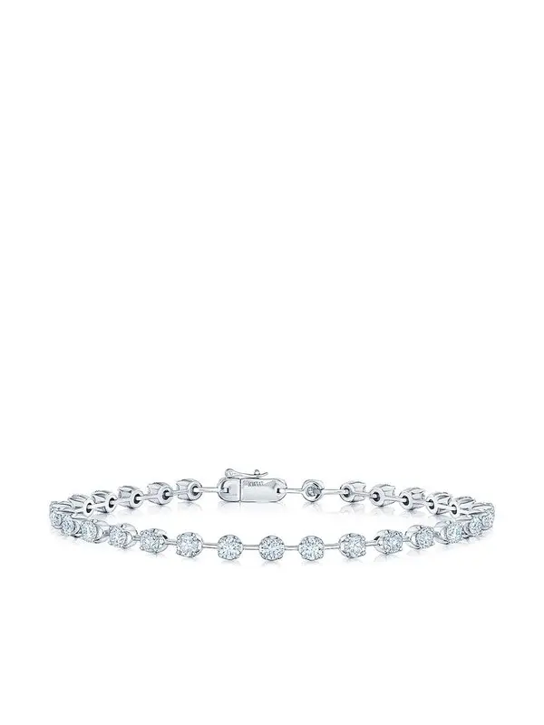 Kwiat 18kt White Gold Diamond Bracelet - Silver