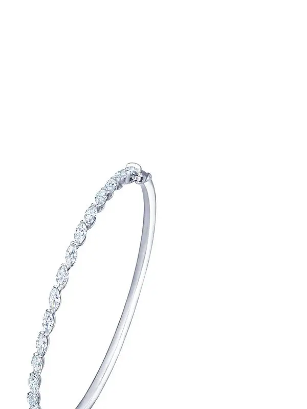 Kwiat 18kt White Gold Diamond Bangle