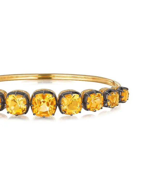 Fred Leighton 18kt Citrine Bangle
