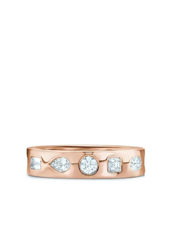 Kwiat 18kt Rose Gold Diamond Ring - Pink