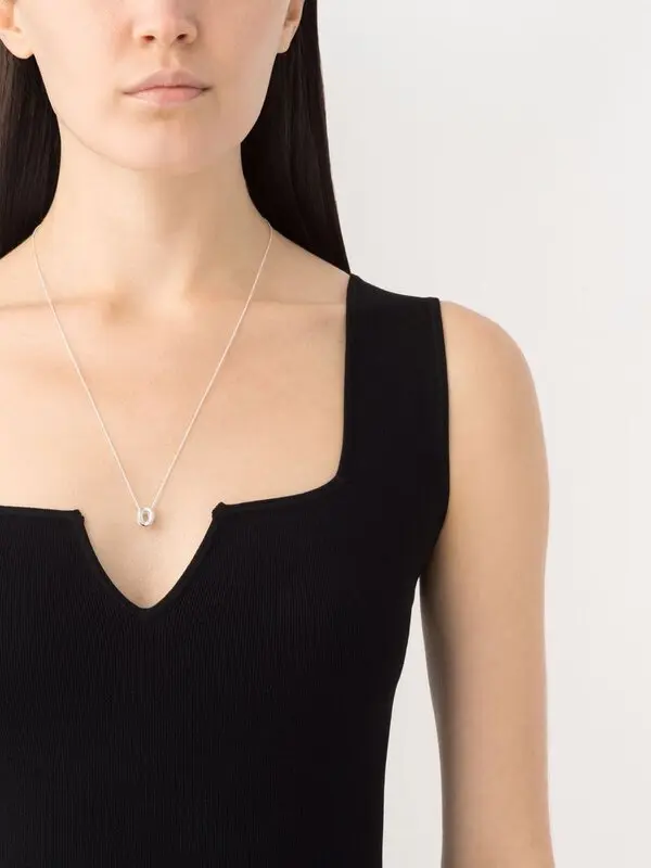 Le Gramme Entrelacs Pendant Necklace