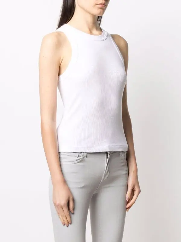 Citizens Of Humanity Sleeveless Ribbed Top - White