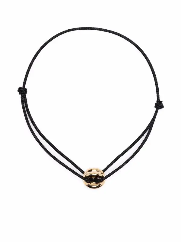 Le Gramme 18kt Yellow Entrelacs Cord Bracelet - Gold