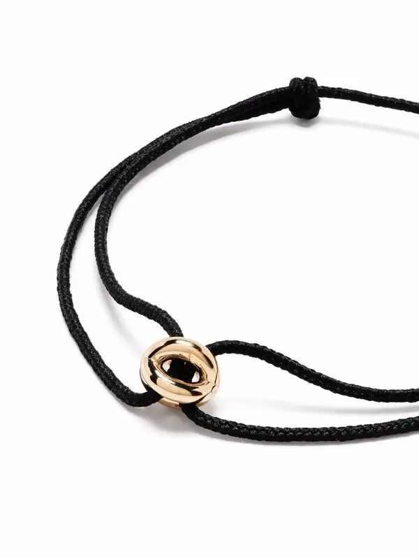Le Gramme 18kt Yellow Entrelacs Cord Bracelet - Gold