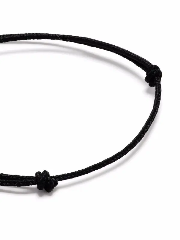 Le Gramme 18kt Yellow Entrelacs Cord Bracelet - Gold