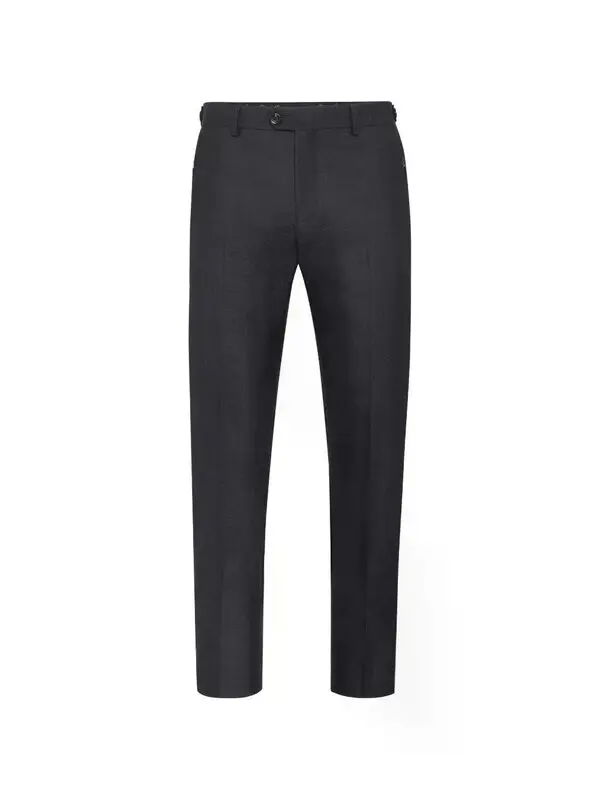 BILLIONAIRE Slim Tailored Trousers - Grey