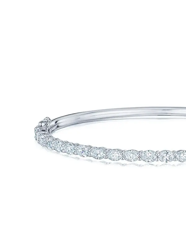 Kwiat 18kt White Gold Diamond Bangle