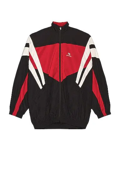 Balenciaga Track Jacket In Black - 50% Off | Editorialist