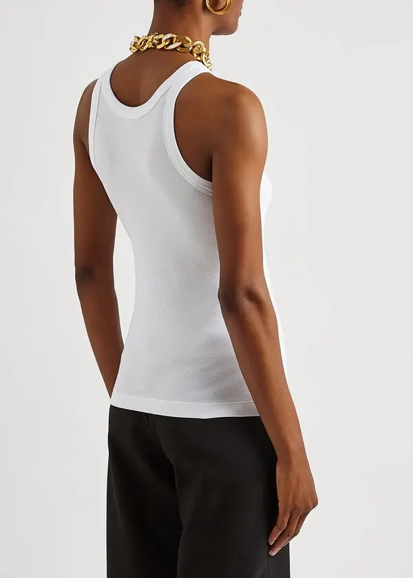 TOTEME Ribbed Stretch-jersey Tank