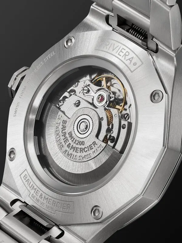 Baume & Mercier Riviera Automatic Stainless Steel Watch - Silver