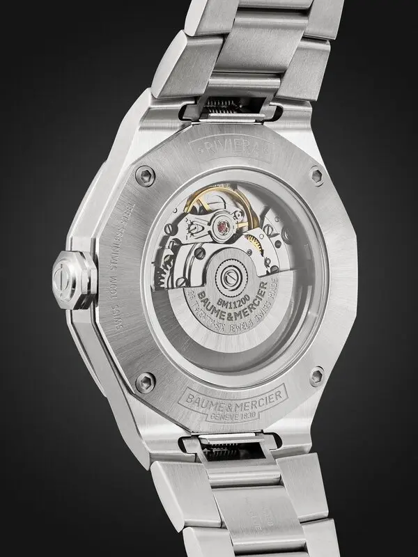 Baume & Mercier Riviera Automatic Stainless Steel Watch - Silver