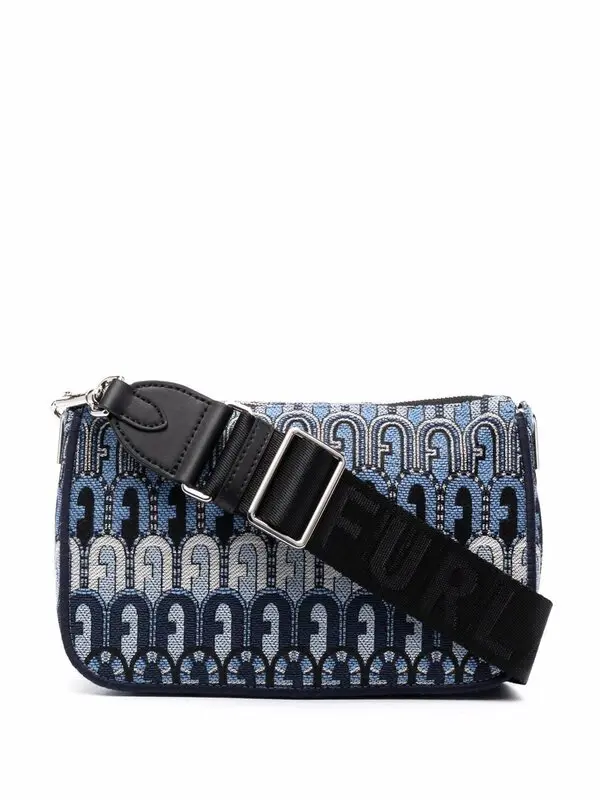 Furla Moon Jacquard Shoulder Bag