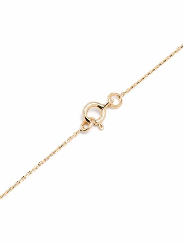 AURÉLIE BIDERMANN 18kt Yellow Beetle Sapphire And Diamond Necklace