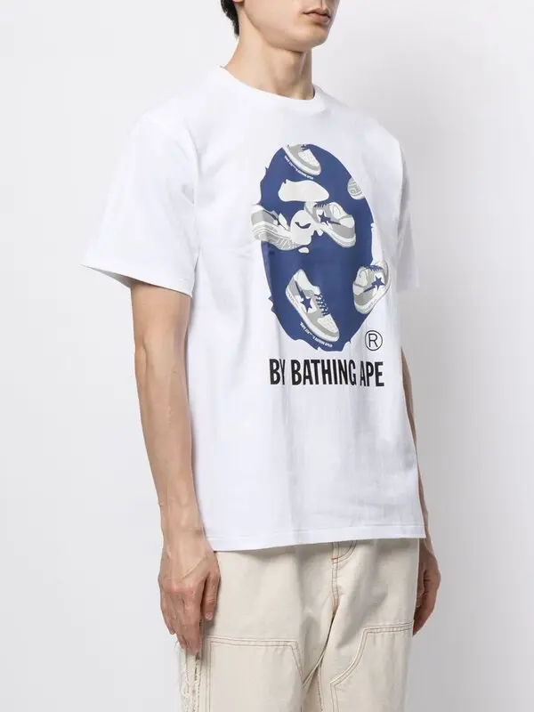 A Bathing Ape® Random Bape Sta T-Shirt - White | Editorialist