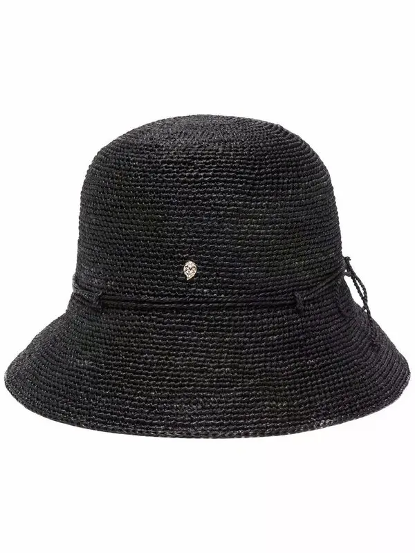Helen Kaminski Woven Bucket Hat - Black