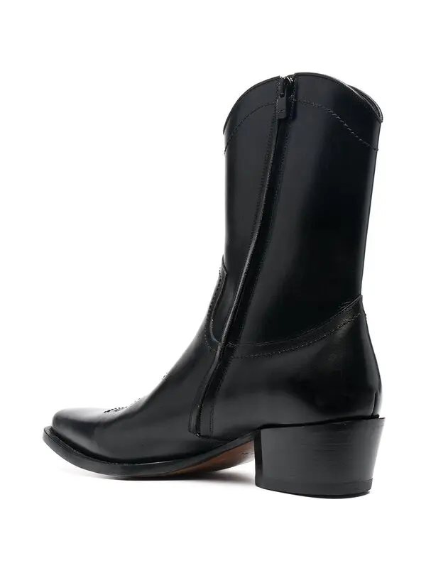 Dsquared2 Pointed-toe Ankle Boots - Black