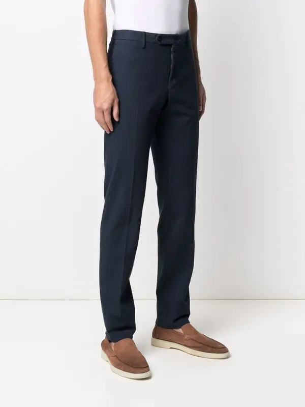 Incotex Slim-cut Tailored Trousers - Blue